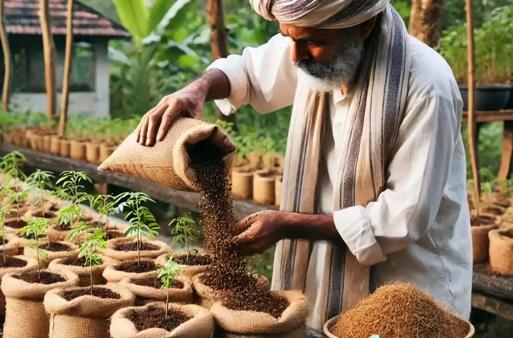 How to use coir pith grow bags in sustainable agriculture