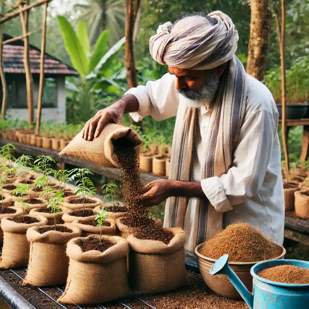 How to use coir pith grow bags in sustainable agriculture