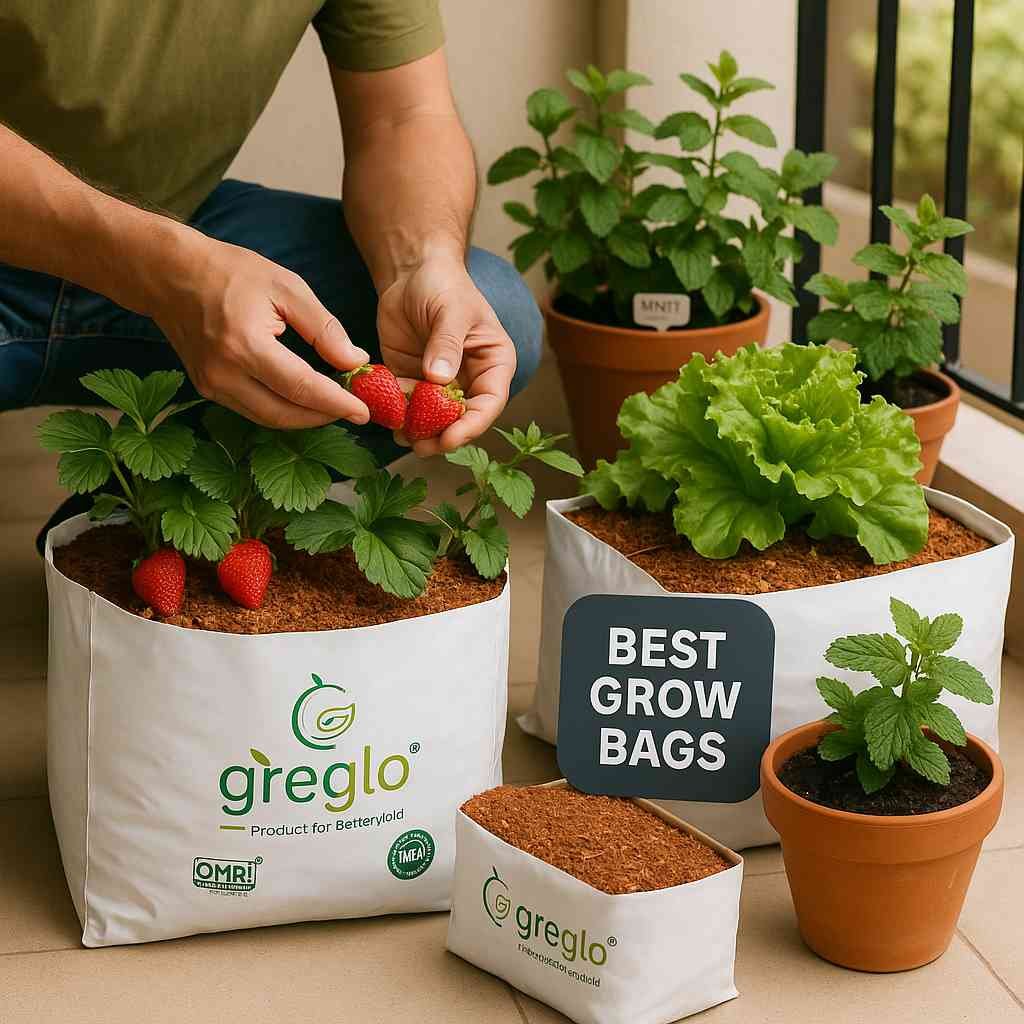 Top 10 plants to Grow in Grow Bags | Guide by top Manufacturer