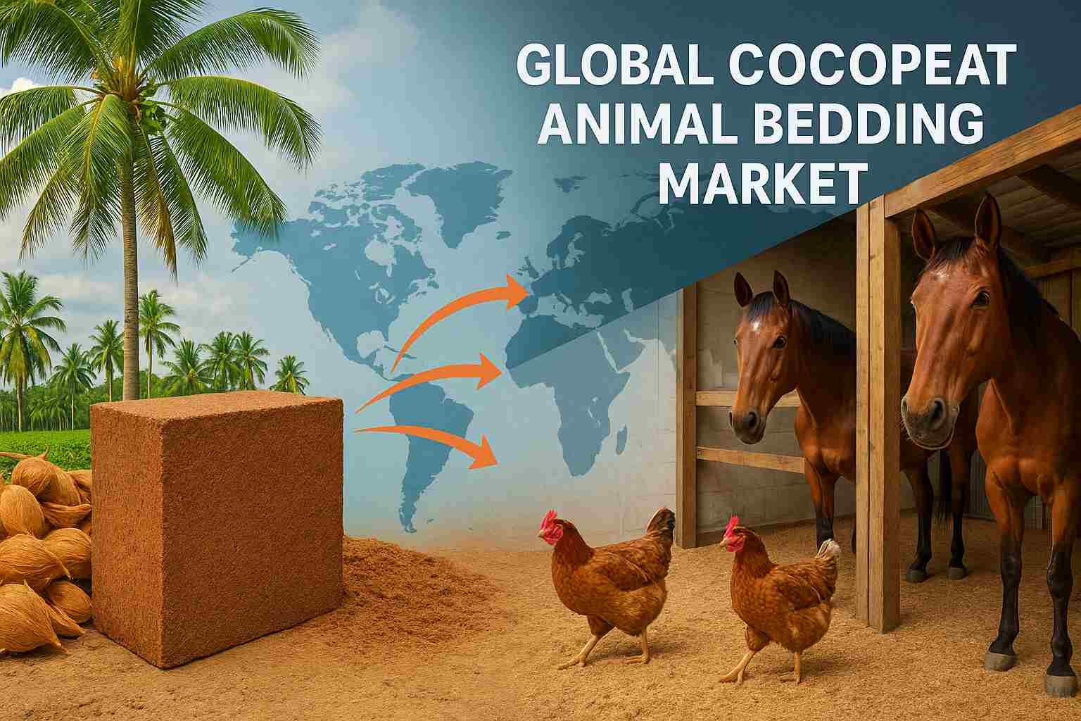 The Global Scope of Exporting Cocopeat for Animal Bedding - Greenglobe ...