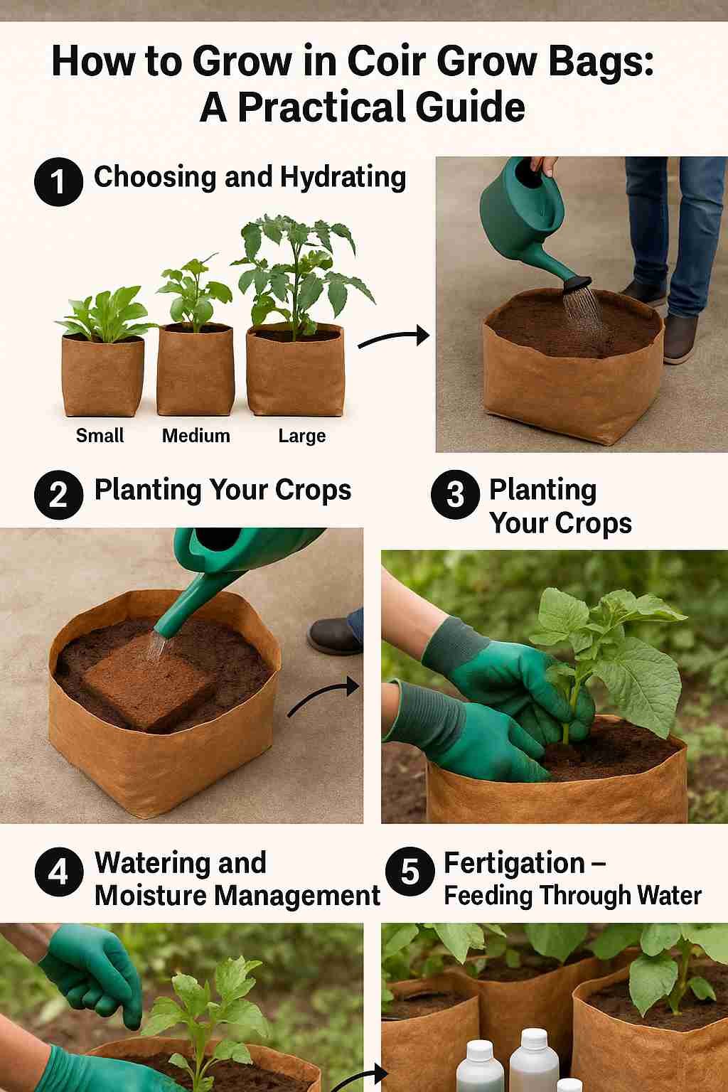 Why Coir Grow Bags Are the Future of Modern Agriculture | Greglo