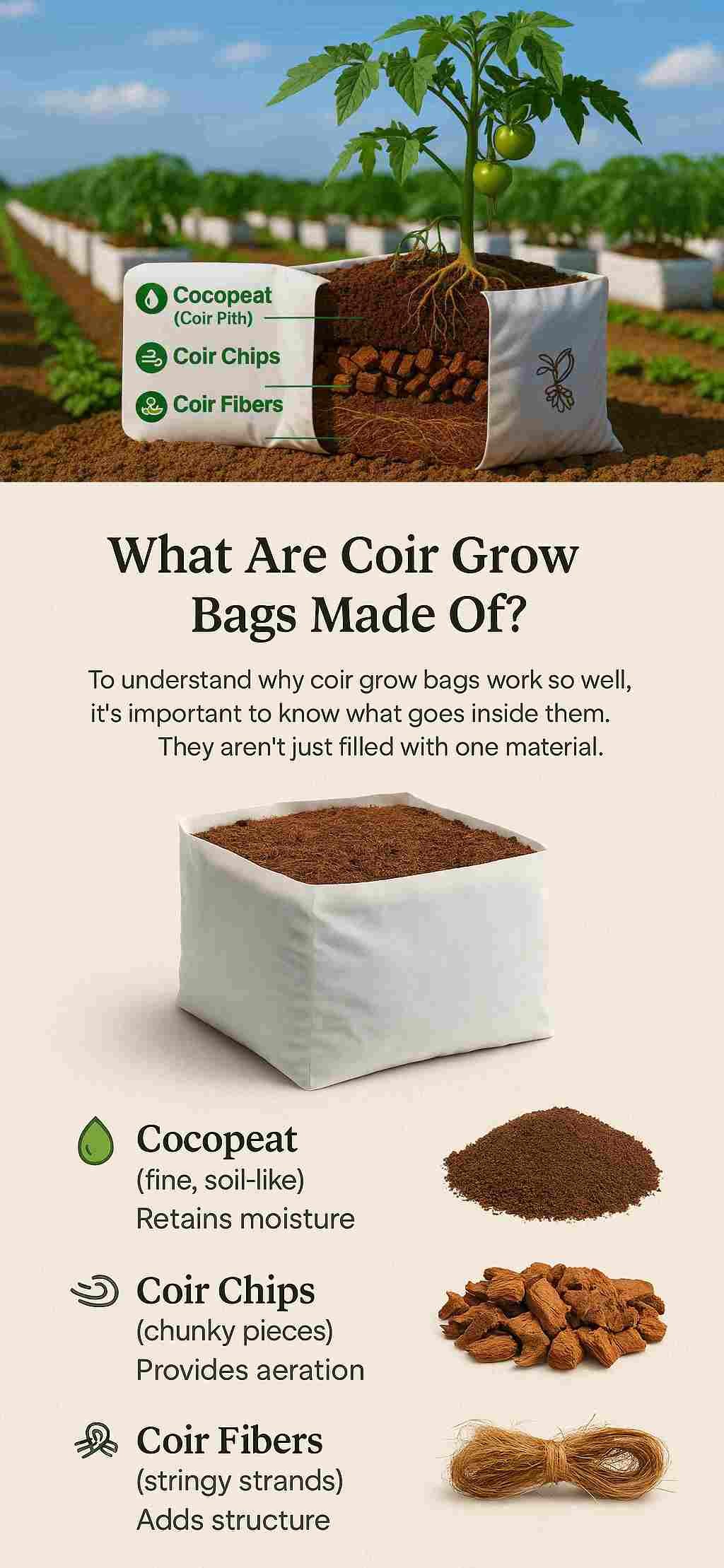 Why Coir Grow Bags Are the Future of Modern Agriculture | Greglo